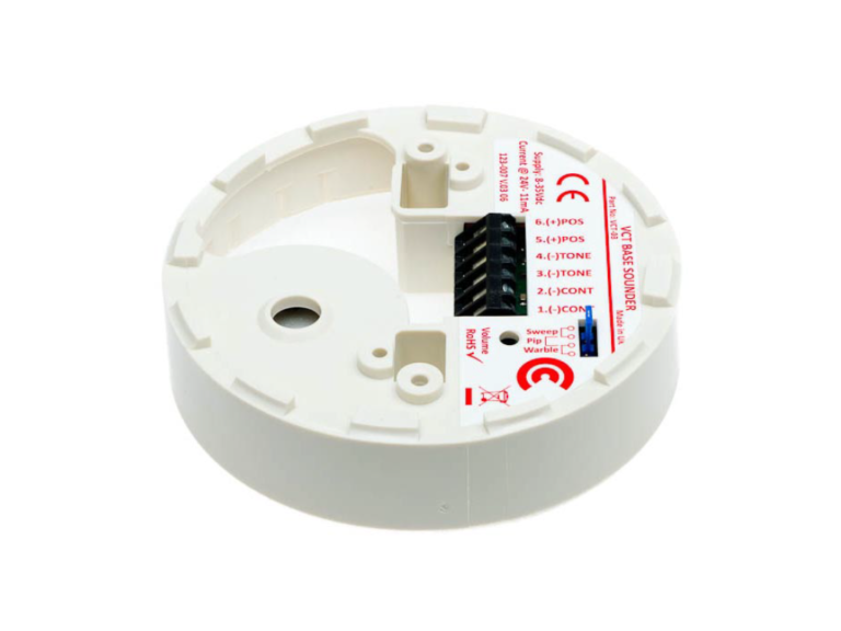 VCT_Base_Sounder_Ivory | Cranford Controls